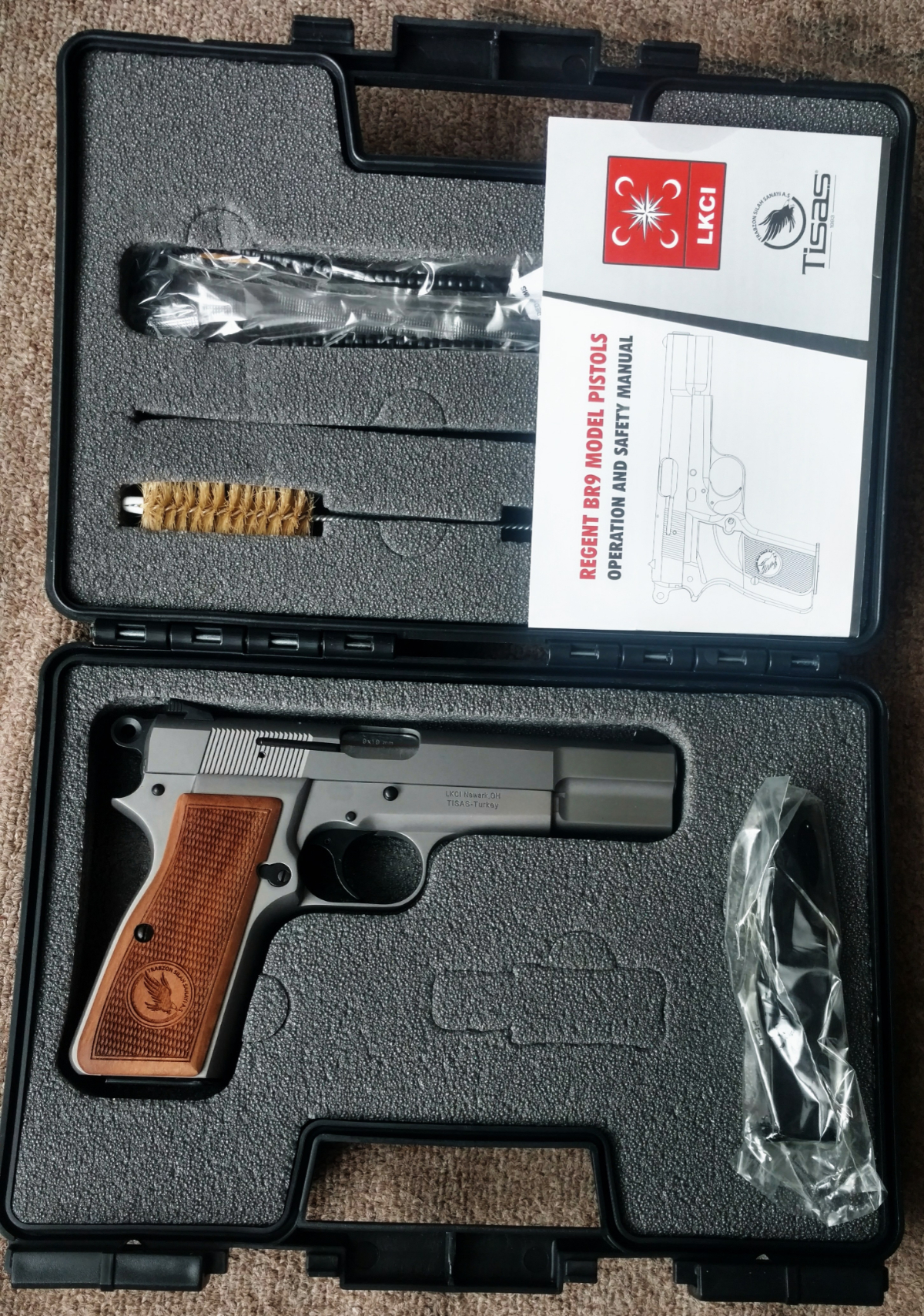 Tisas Regent Br9 Stainless Steel Browning Hi Power Clone, 2-13 Rd ...