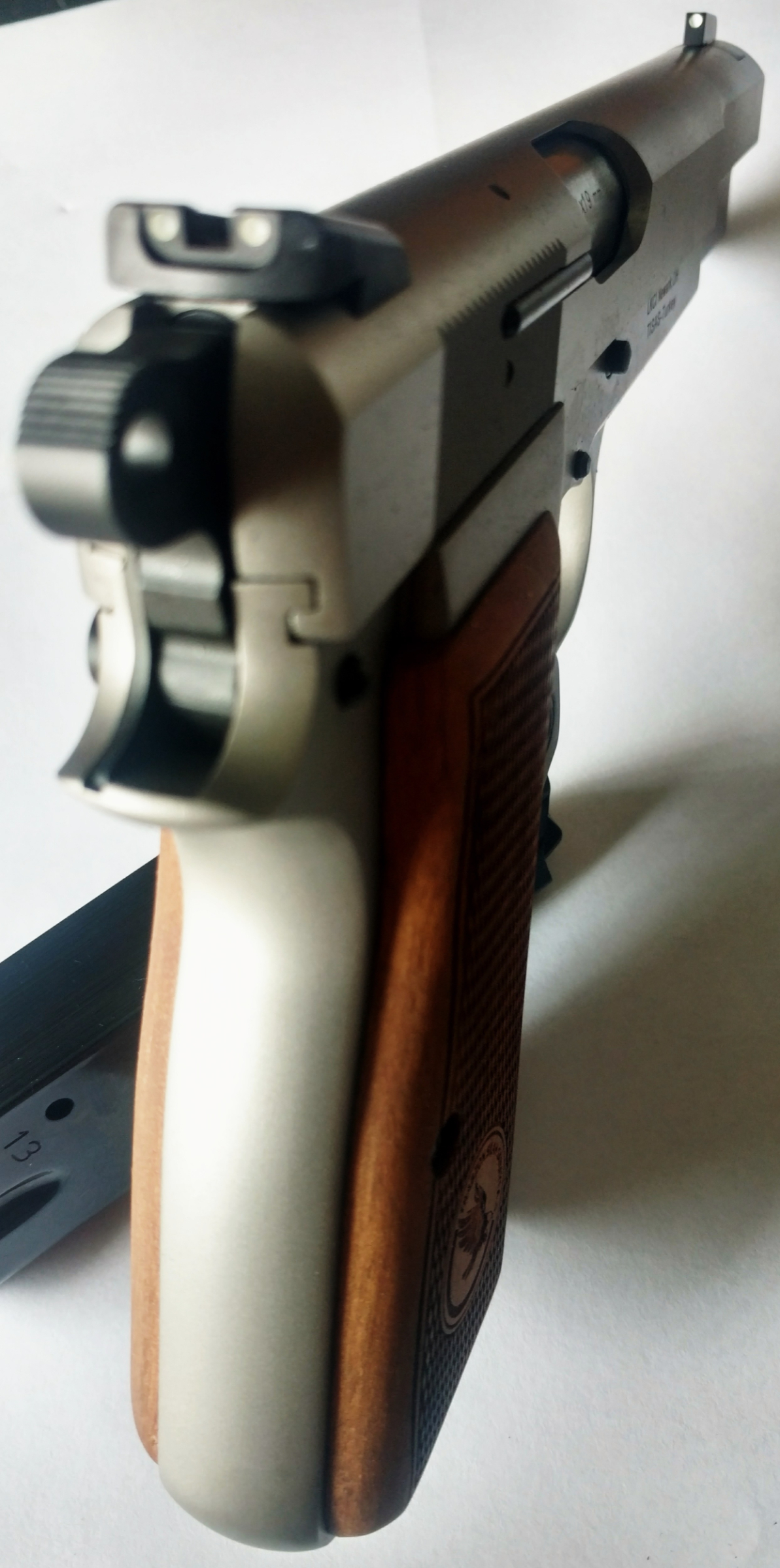 Tisas Regent Br9 Stainless Steel Browning Hi Power Clone, 2-13 Rd ...