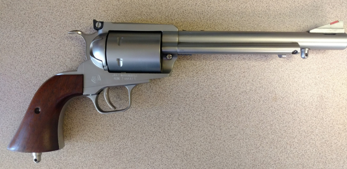 U.S. Arms Seville 7.5" Barrel, Unfluted Cylinder, Magnaported Revolver ...