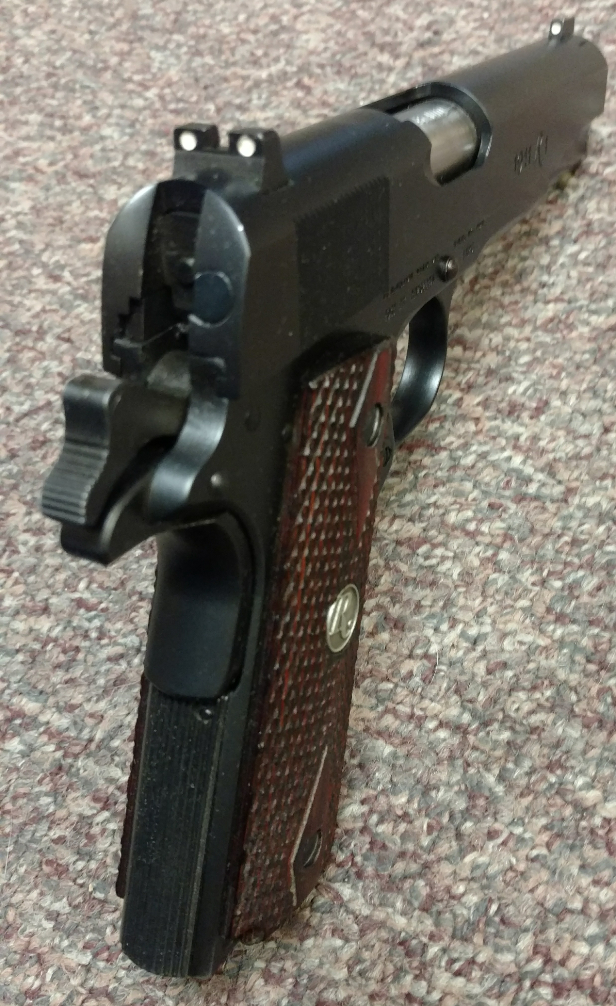 Remington R1 Talo Edition Pistol, 5" Barrel, 3-Dot Sights, 3-Magazines ...