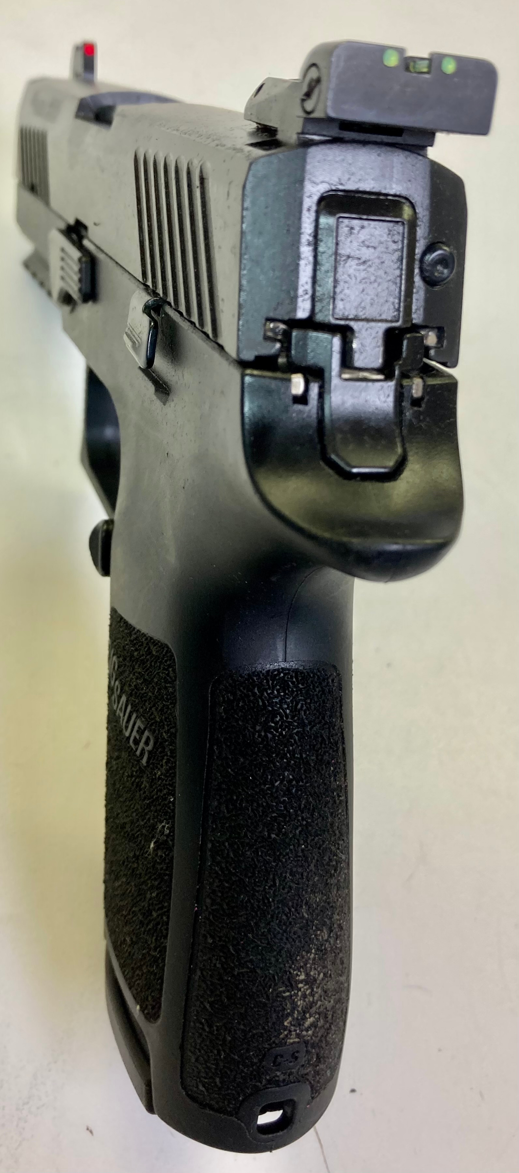 Sig Sauer 320c (Compact) .45 Acp Pistol With Fully Adjustable Fiber ...