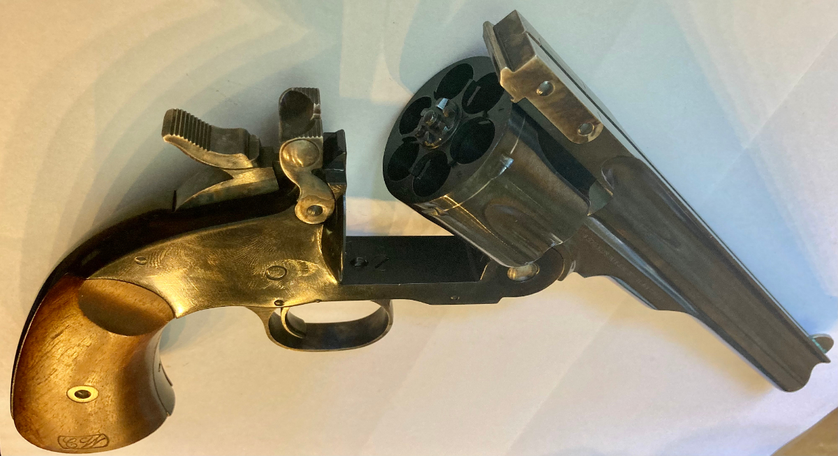 Navy Arms Co 1875 Schofield Calvary Model Top Break Revolver--7" Barrel ...