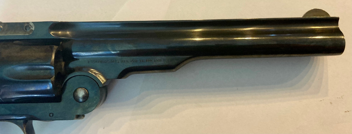 Navy Arms Co 1875 Schofield Calvary Model Top Break Revolver--7" Barrel ...