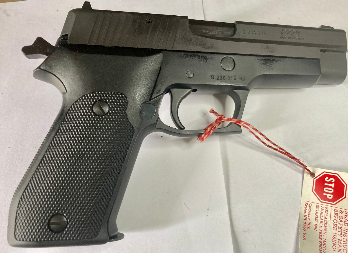 Sig Sauer P220 In .38 Super, 2 Magazines Very Good Condition .38 Super ...