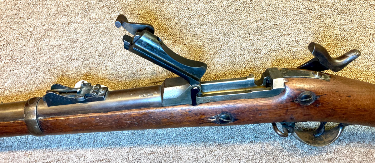 Trap Door Springfield Rifle, 1890 Mfg, Probable .50-70 With Bayonet ...