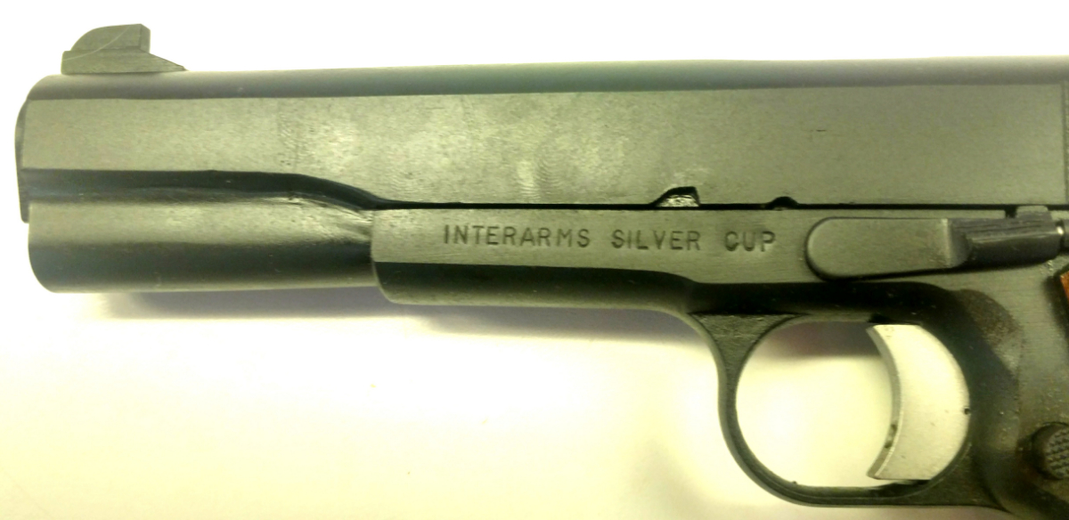 Interarms Silver Cup 1911 5" Bbl Custom Target Pistol By Karl Sokol Adj ...