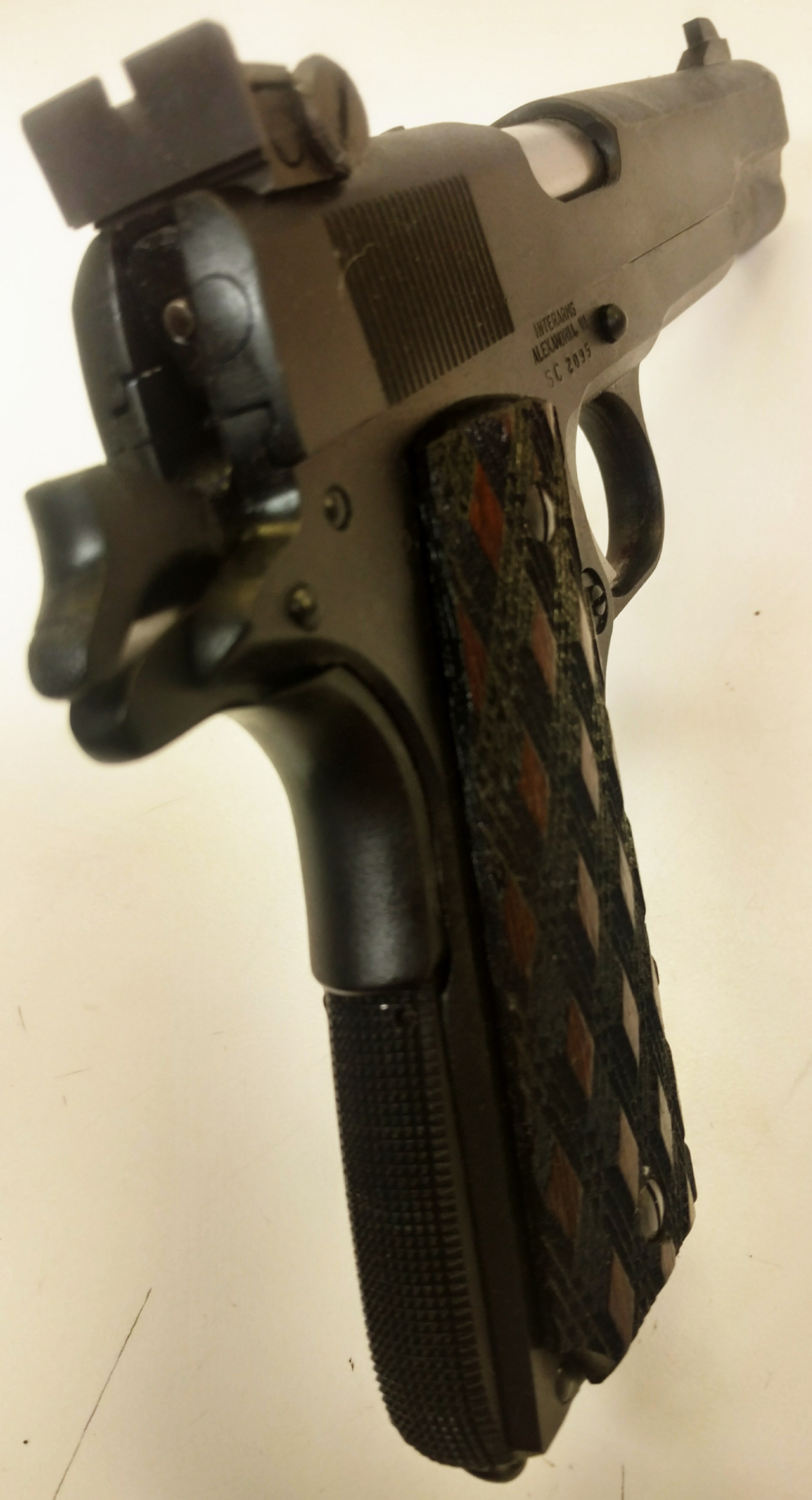 Interarms Silver Cup 1911 5" Bbl Custom Target Pistol By Karl Sokol Adj ...