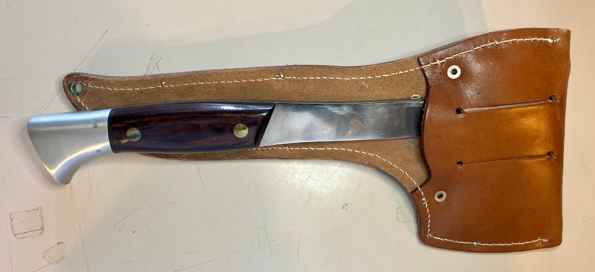 Western Vintage Hatchet & Knife Set With Sheath-Never Used-New ...