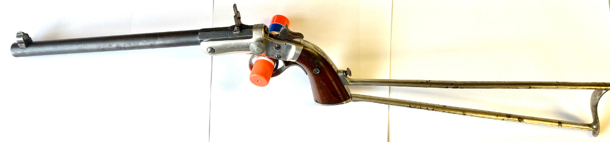 J. Stevens Bicycle Rifle-Antique But Mechanically Functional .22 Lr For ...