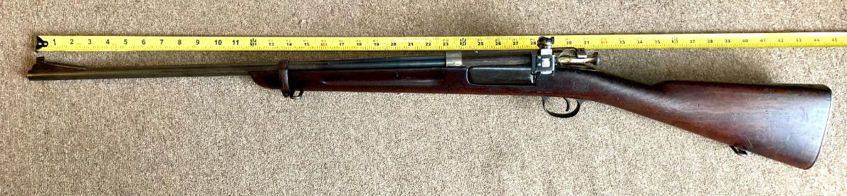 Springfield Armory Model 1898 Rifle, Customized. 24" Barrel, Redfield ...