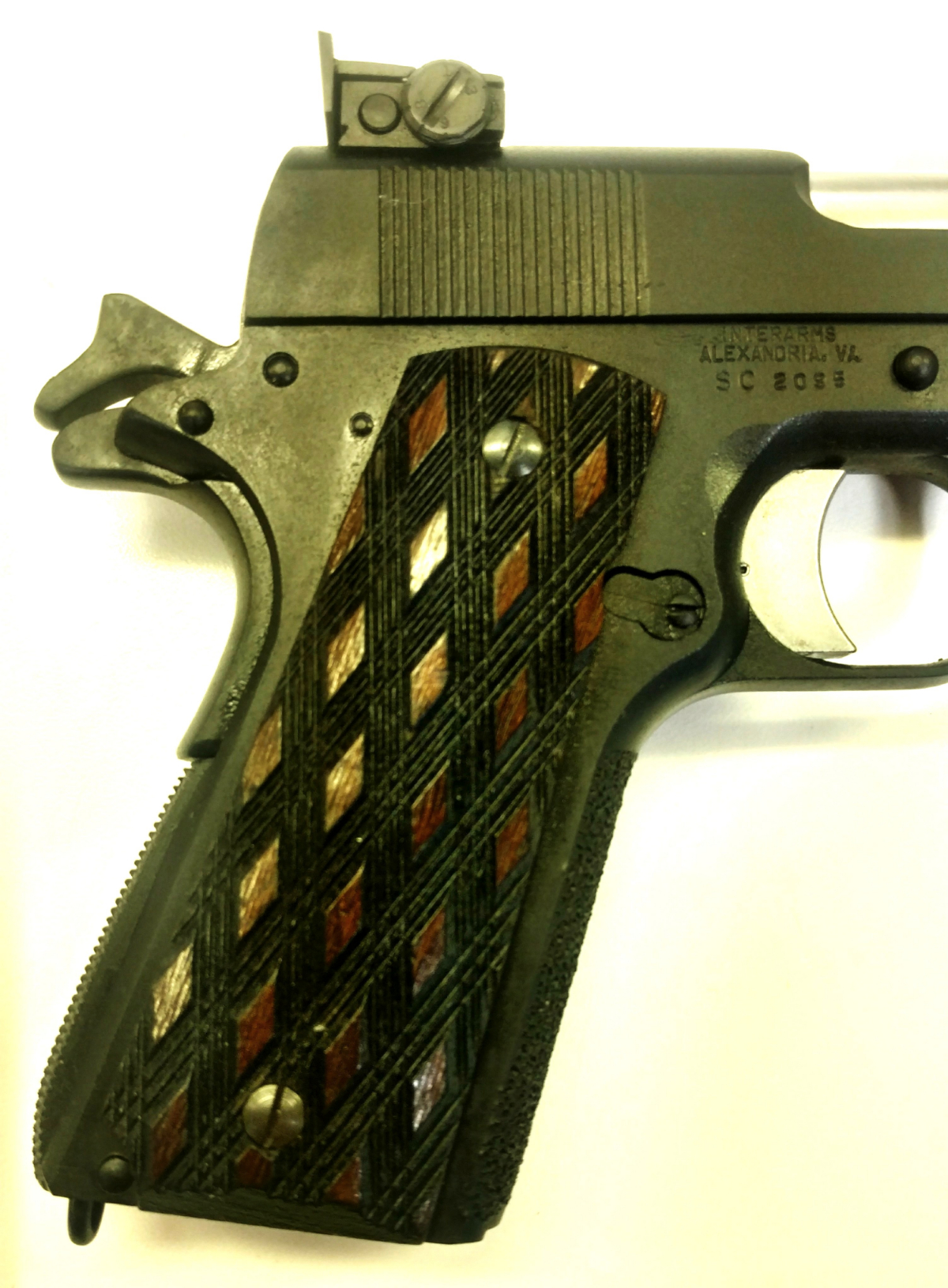 Interarms Silver Cup 1911 5" Bbl Custom Target Pistol By Karl Sokol Adj ...