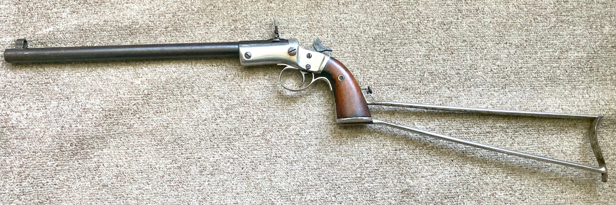 J. Stevens Bicycle Rifle, Very Nice Condition, .32 Rimfire For Sale at ...