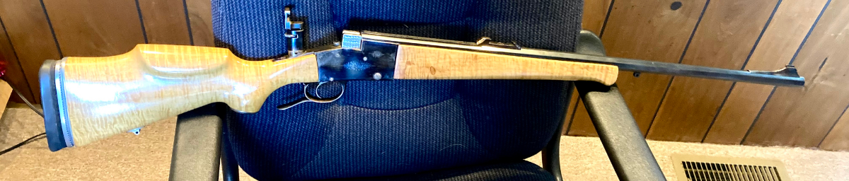 Eingetr Marke Older German Made Falling Block Target Rifle, 27 ...