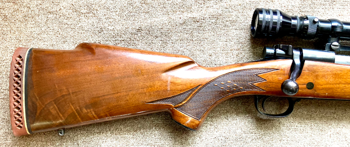 Winchester Custom Flaig Rifle, Heavy Bull (Douglas) 27" Barrel. 4-12x ...