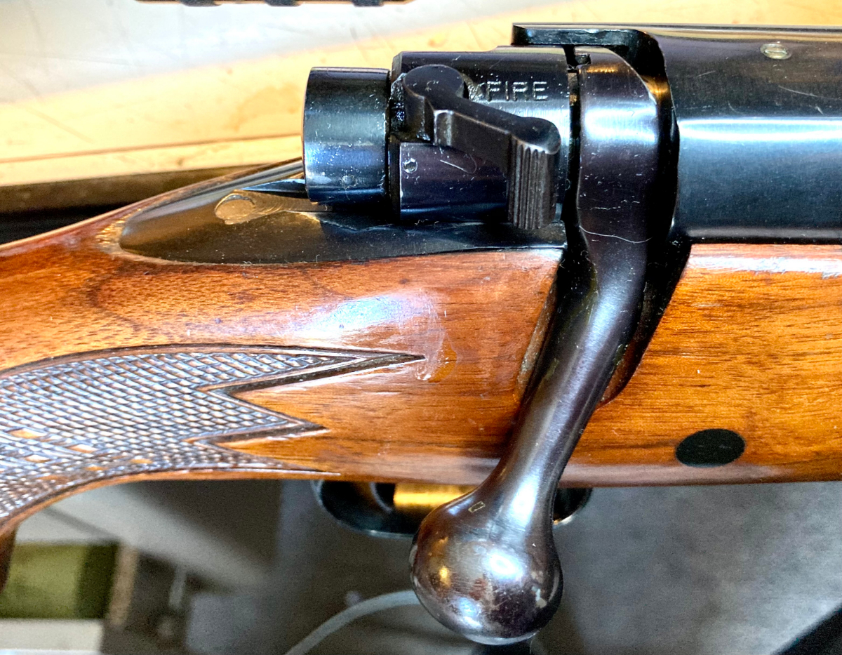 Winchester Custom Flaig Rifle, Heavy Bull (Douglas) 27" Barrel. 4-12x ...