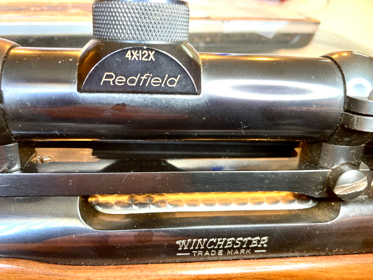 Winchester Custom Flaig Rifle, Heavy Bull (Douglas) 27" Barrel. 4-12x ...
