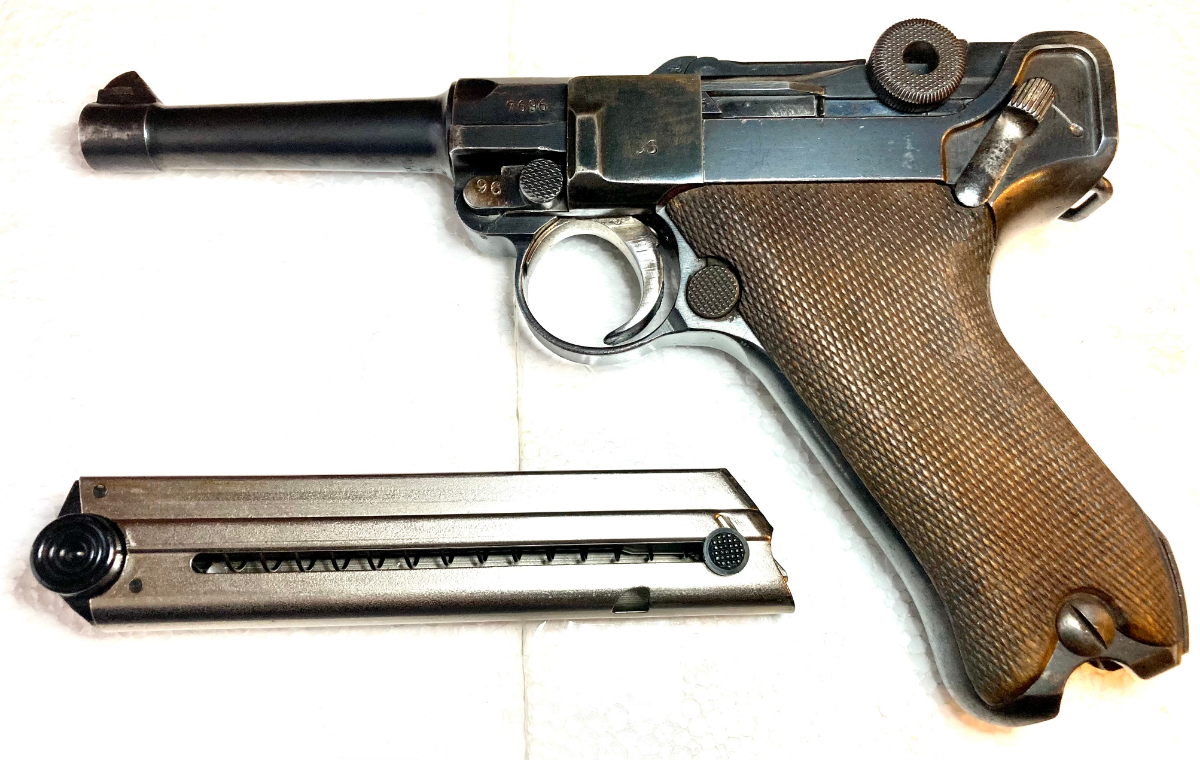 Dwm Po8 Luger, 1916 Marked, Shoots And Functions Well, 1 Magazine--C&R ...