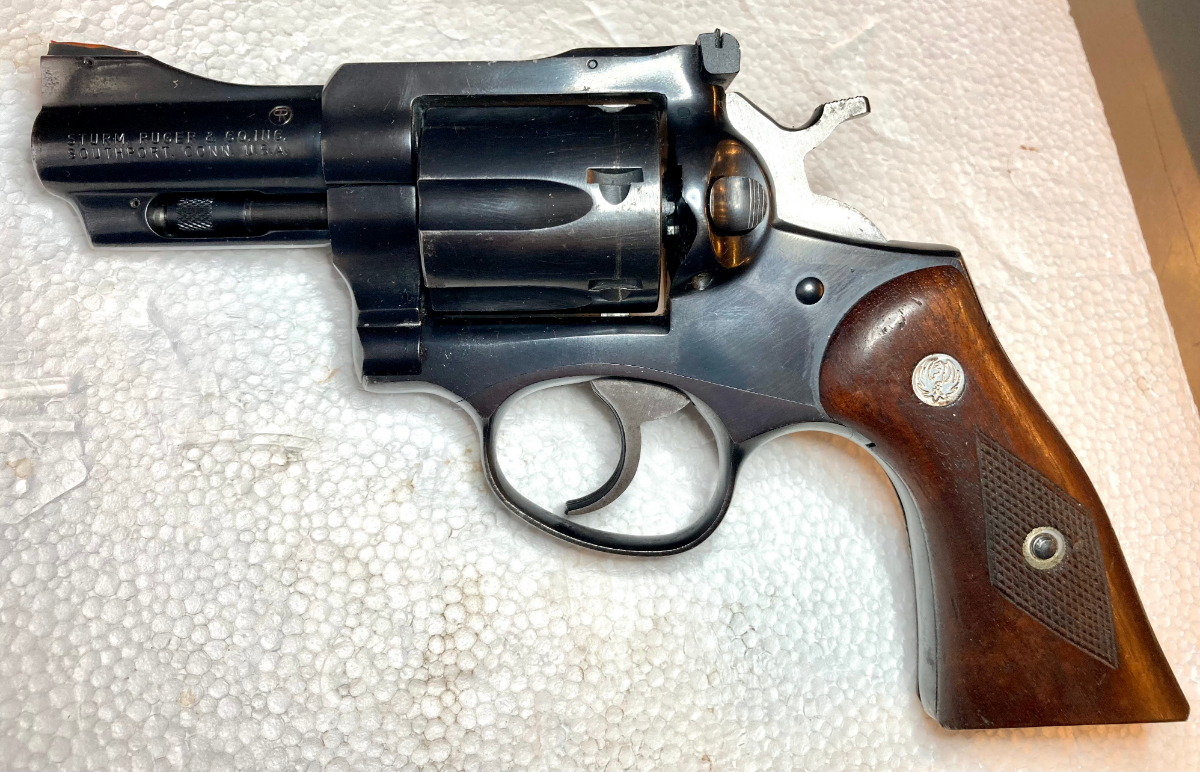 Ruger Security Six Revolver, 2 3/4 Inch Barrel, Wood Grips, Adjustable ...