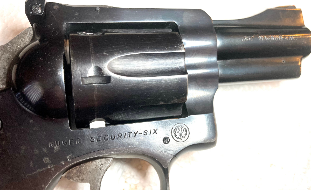Ruger Security Six Revolver, 2 3/4 Inch Barrel, Wood Grips, Adjustable ...