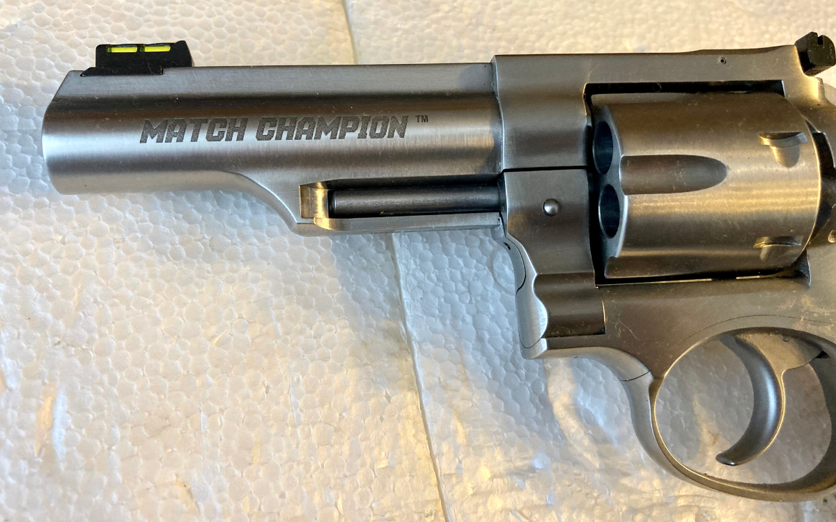 Ruger Gp100-Target Model-10mm Auto--Match 4.2" Barrel-6 Full Moon Clips ...