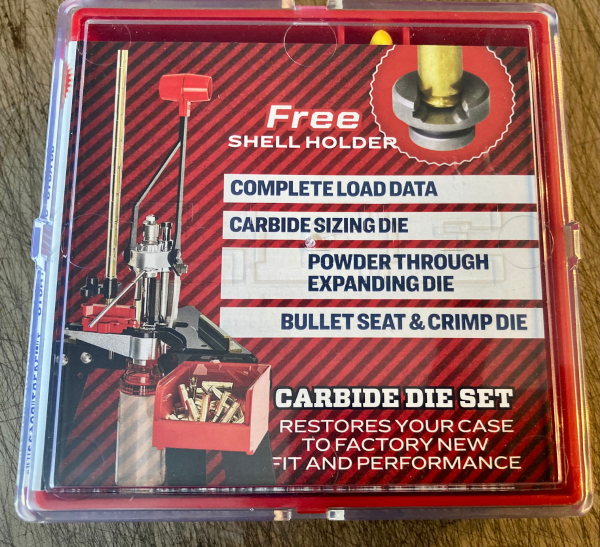 LEE PRECISION DELUXE .38 SUPER CARBIDE 3-DIE RELOADING SET-NIB 17269133 ...