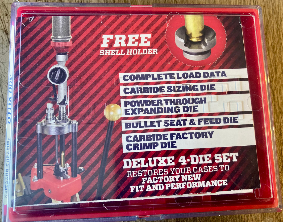 LEE PRECISION RELOADING LEE DELUXE CARBIDE 4-DIE RELOADING SET-.380 ...