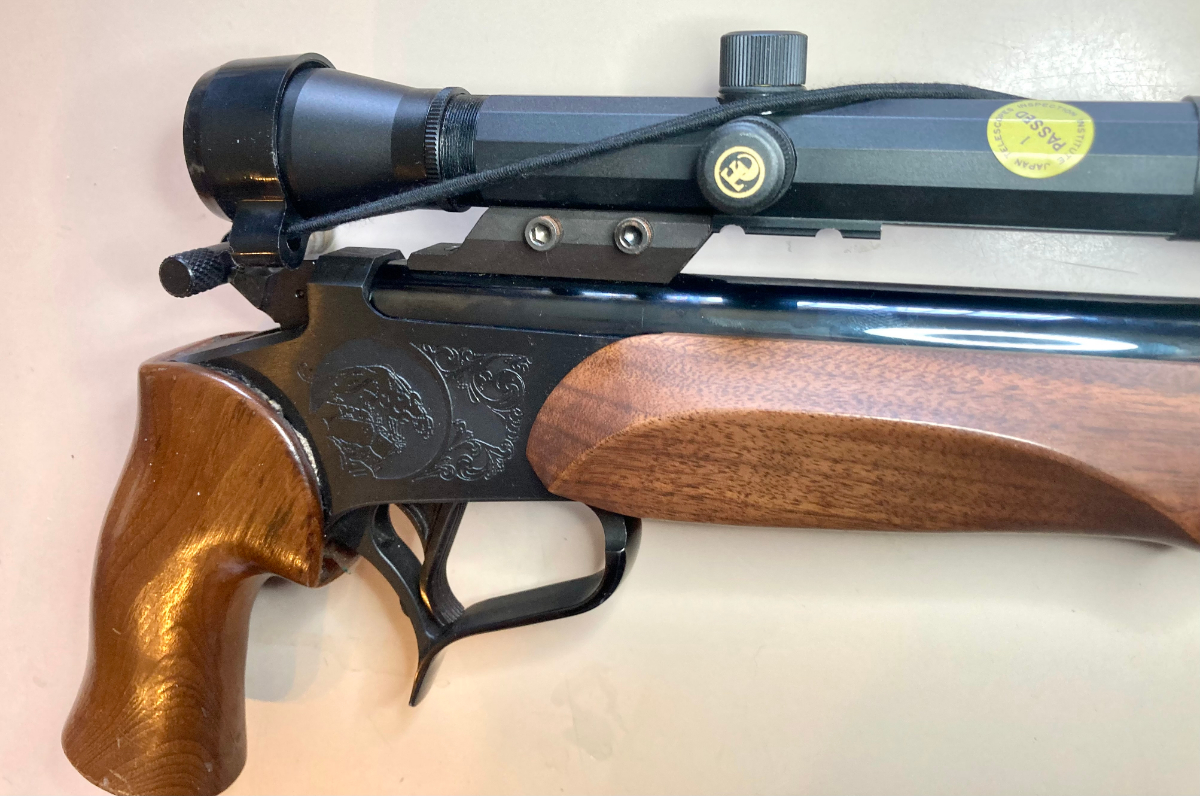Thompson Center Arms Contender W/Super 14 Heavy Bull Barrel With 3x ...