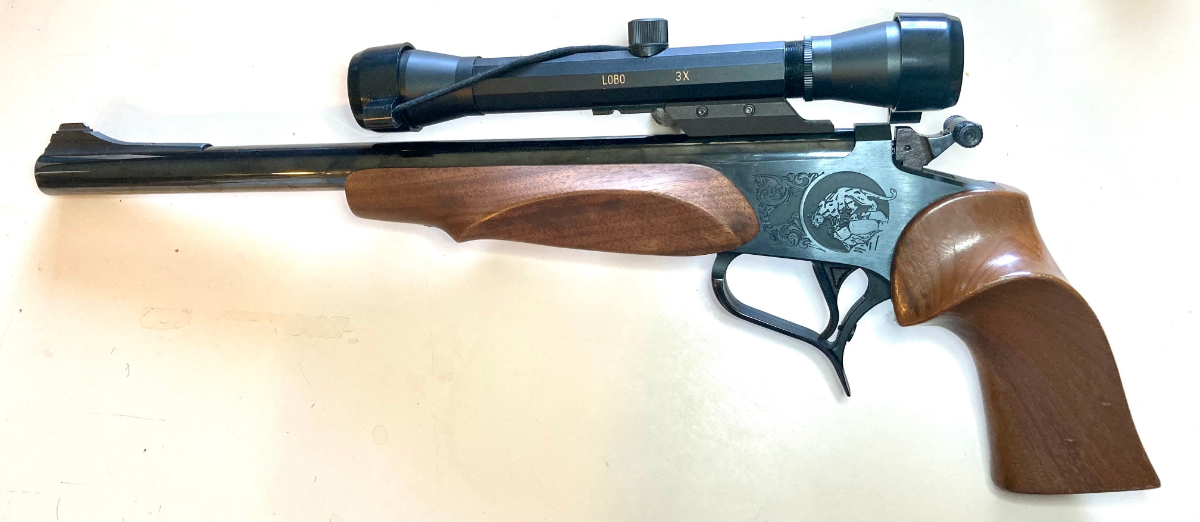 Thompson Center Arms CONTENDER W/SUPER 14 HEAVY BULL BARREL WITH 3X ...