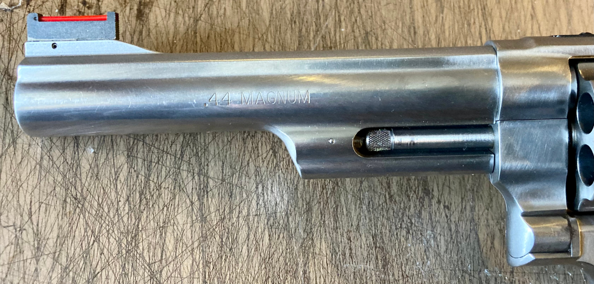 Smith & Wesson Model 629-6. 6" Stainless Steel Magnum Smooth Wood S&W ...