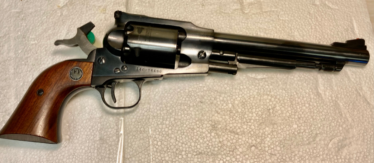 Ruger Old Army Black Powder Cap & Ball Revolver-7.5" Bbl, Blue Steel ...