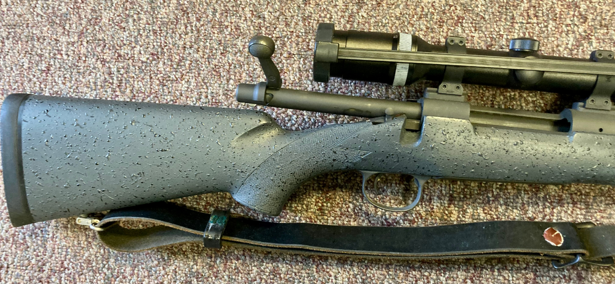 Remington JARRETT CUSTOM RIFLE .280AI WITH 3-12x50 SCOPE, RELOADING ...