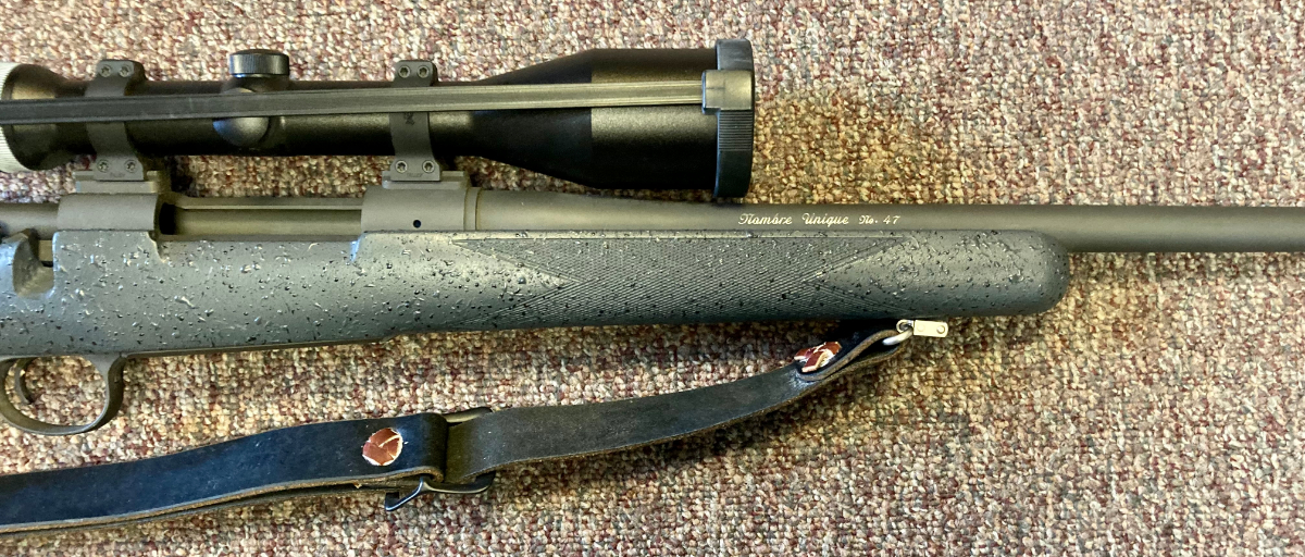 Remington JARRETT CUSTOM RIFLE .280AI WITH 3-12x50 SCOPE, RELOADING ...
