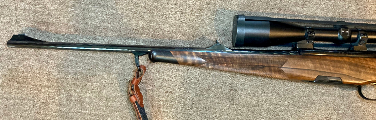 Steyr Mannlicher Luxus Zeiss Precision Variable 3x12x56 308 Set trigger ...