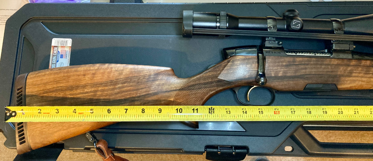 Steyr Mannlicher Luxus Model L Rifle W/Zeiss Precision Variable 3x12x56 ...