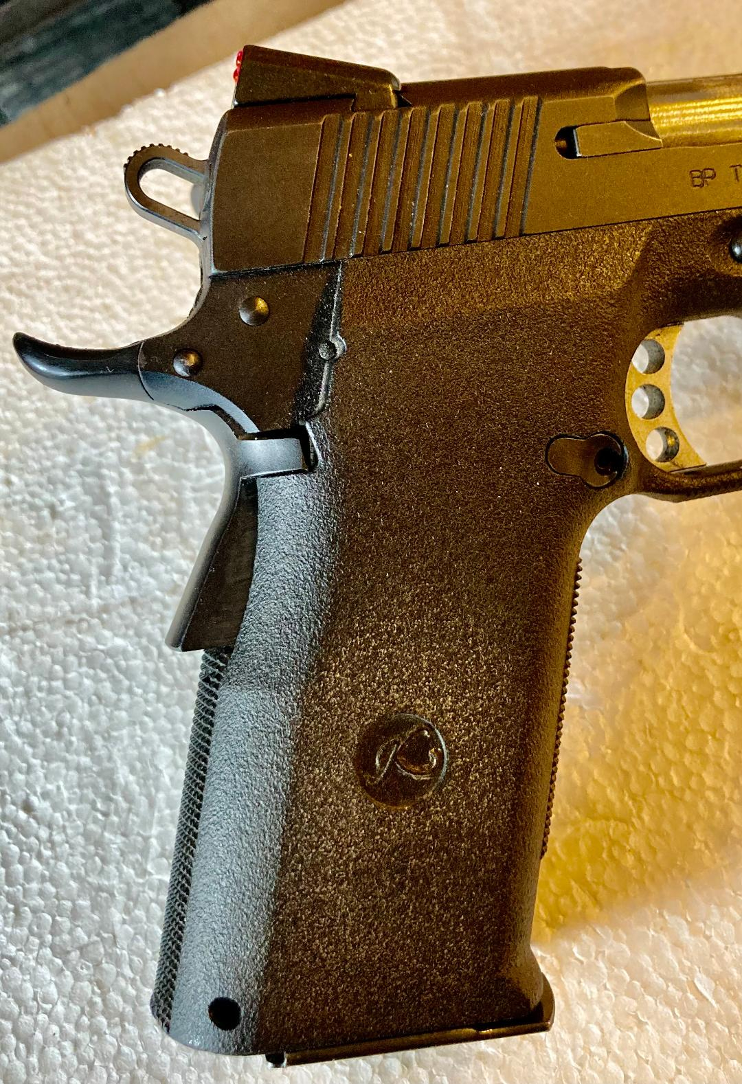 Kimber BP TEN II POLYMER HIGH CAPACITY PISTOL. SATIN STAINLESS SLIDE ...