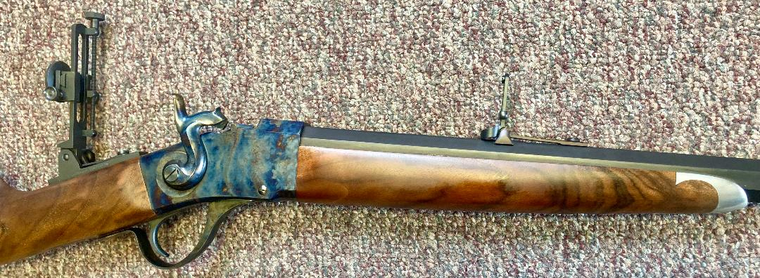 Sharps Custom Target Rifle-Long Range Peep Sight, Beam Level Front ...