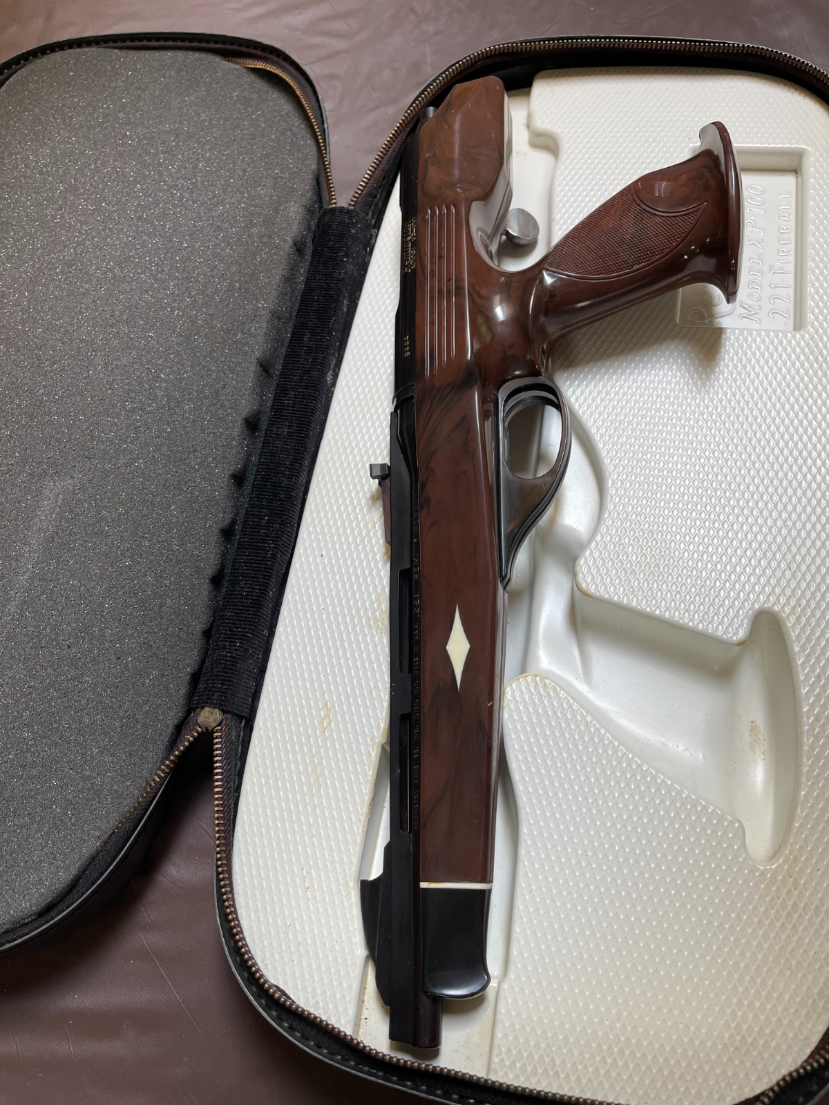 Remington Model Xp-100 .221 Fireball Single Shot Bolt Action Pistol ...