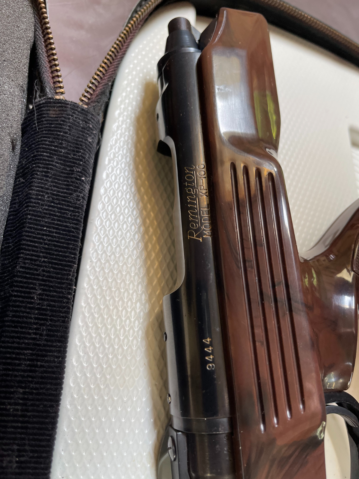 Remington Model Xp-100 .221 Fireball Single Shot Bolt Action Pistol ...