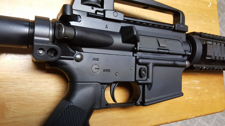 Windham Weaponry Ar15, Model Ww15 With Quad Rail, And Troy Qd Sling ...