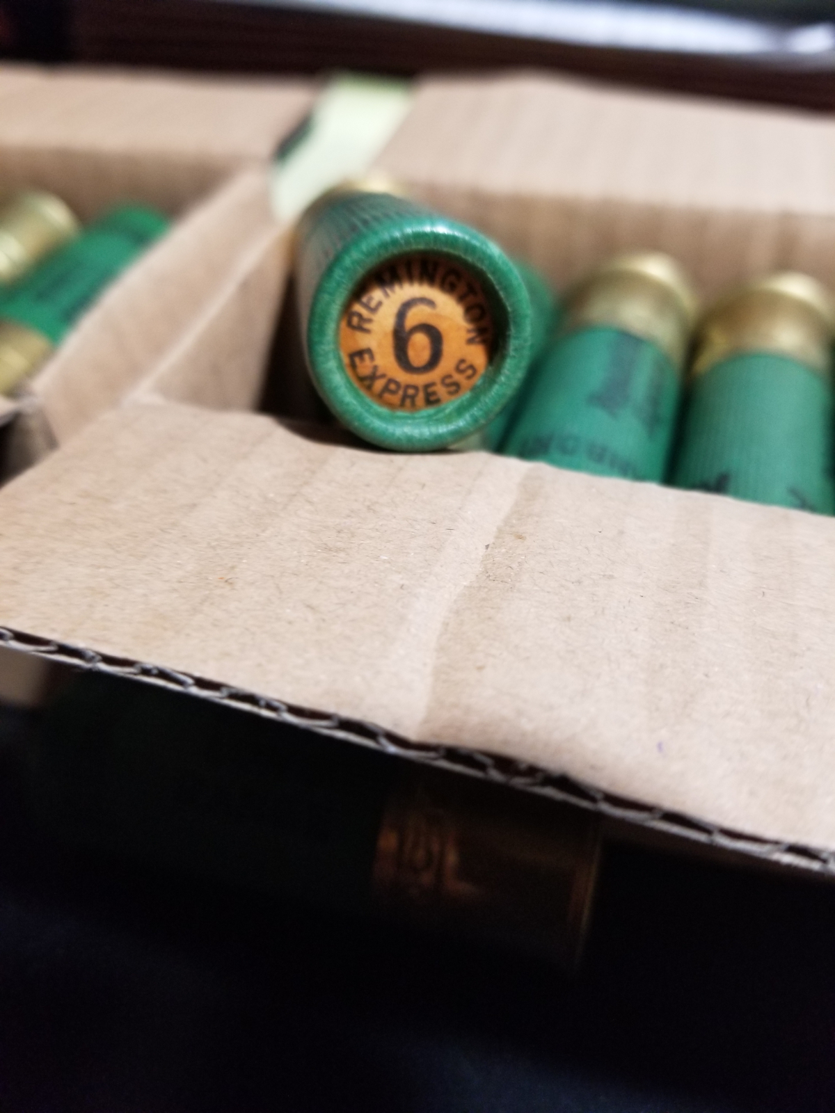 Remington Lot Of 50 Express Kleanbore 6 Shot, 12 Gauge High Brass 2 3/4 ...