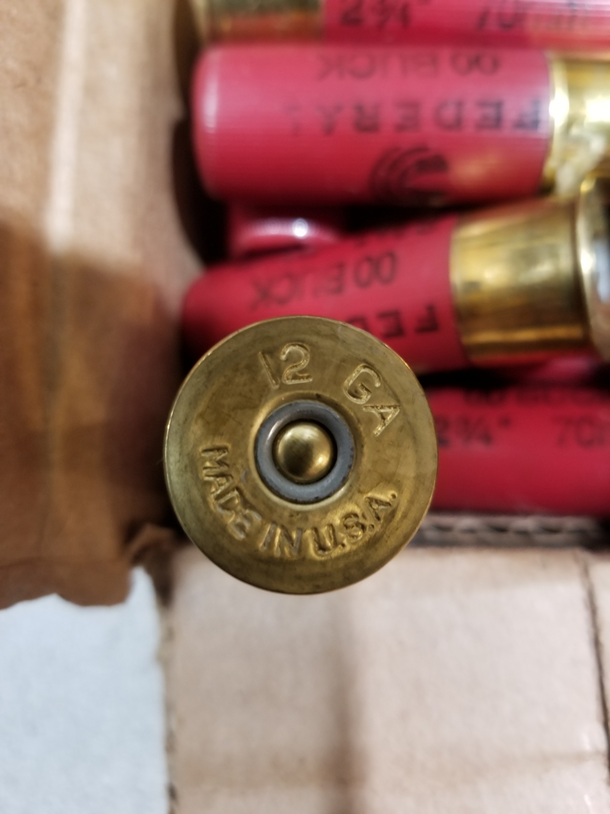 Federal Cartridge Corporation 50 Rounds Of 12 Ga 00 Buckshot 2 3/4 Inch ...