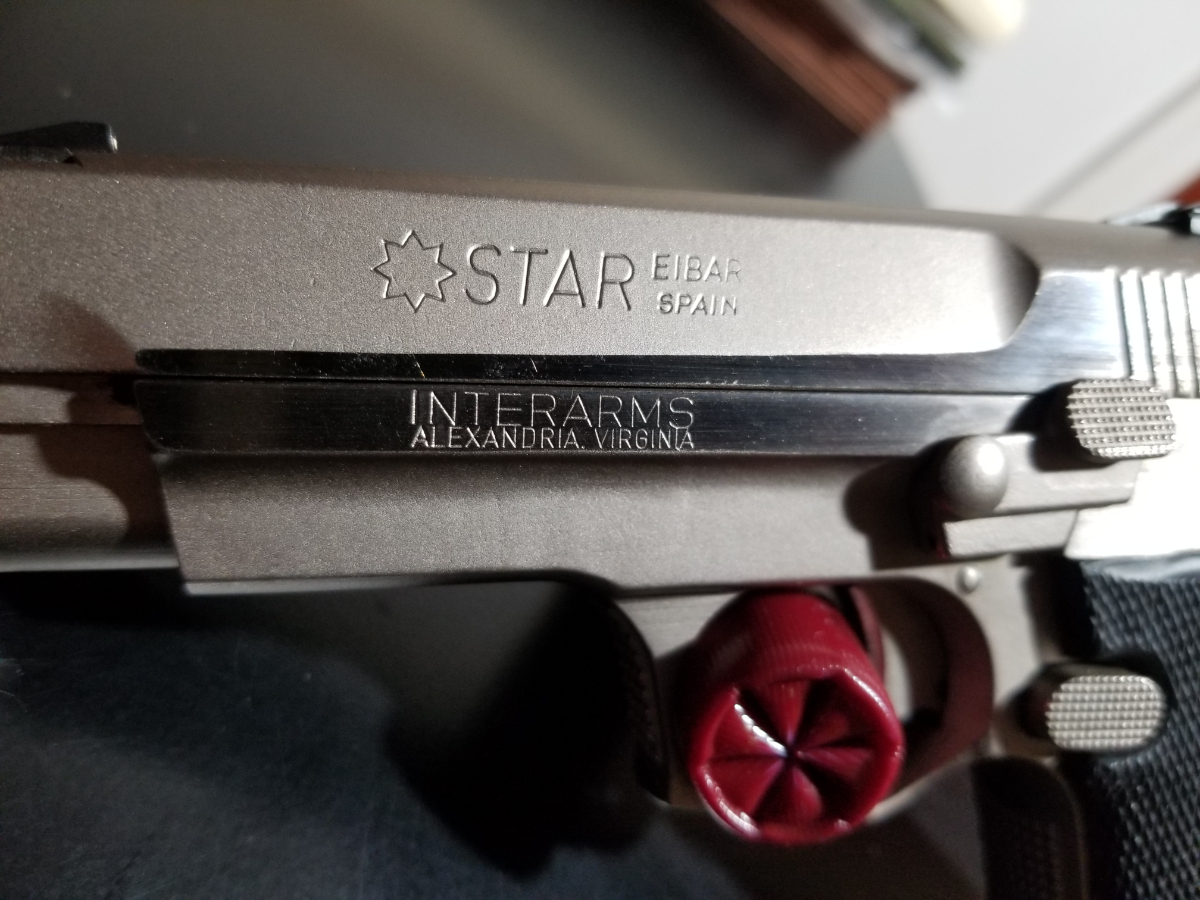 Model 43 "Firestar" Star Interarms 9mm In Almost New Condition With One ...