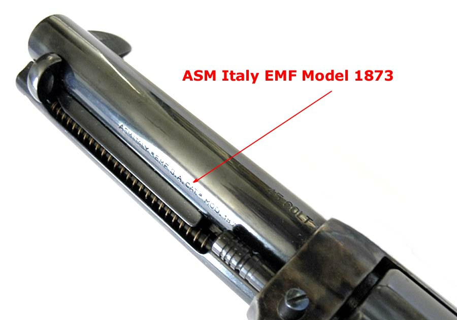 Emf Hartford Pinkerton Model Of 1873 Looks Unfired .45 Long Colt For ...