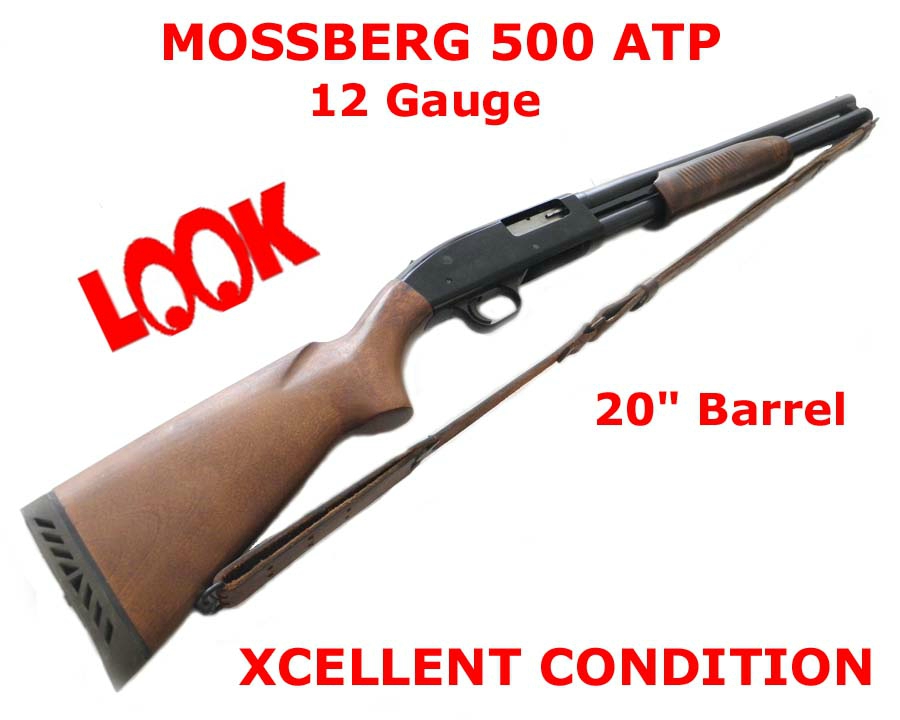 Mossberg & Sons Inc Model 500 Atp Excellent & No Reserve Penny Away 12 ...