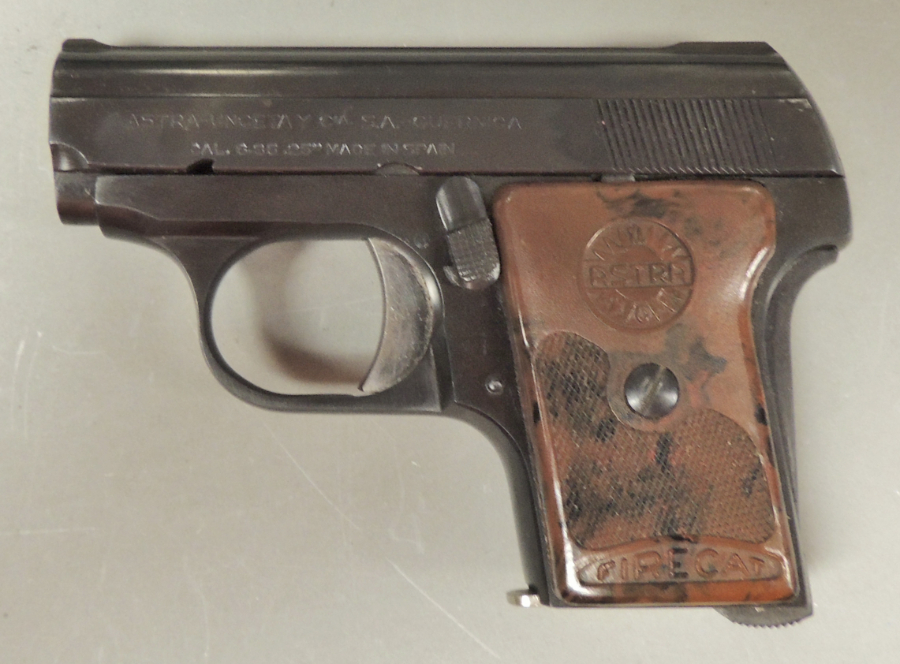 Astra 200 Firecat (01ffl Only) With Original Box And Mag .25 Acp For ...