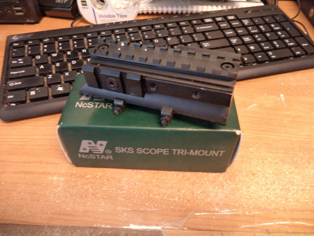 Sks Scope Tri-Mount For Sale at GunAuction.com - 17071953