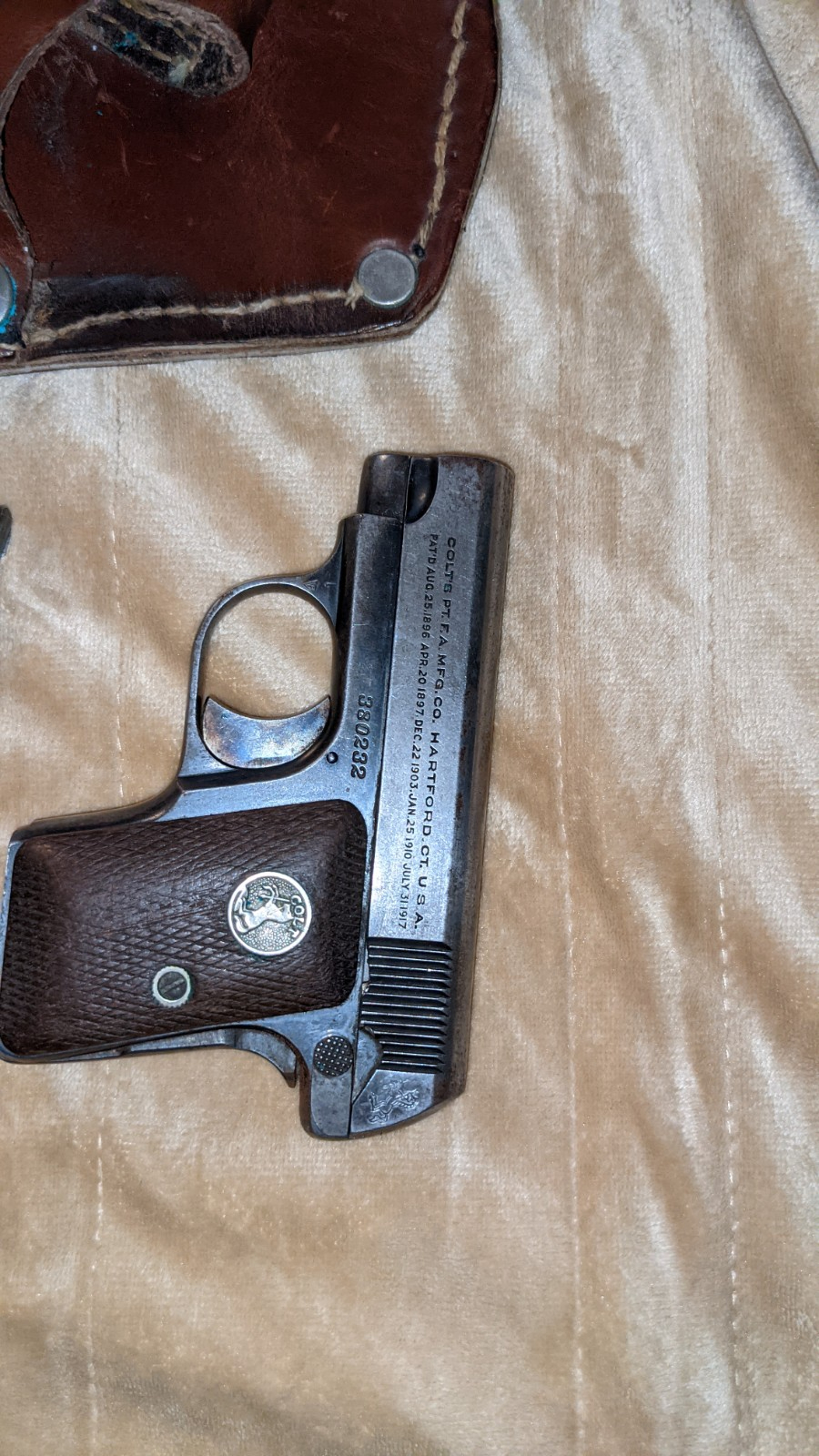 Colt Automatic 25 Caliber .25 Acp For Sale at GunAuction.com - 17163174