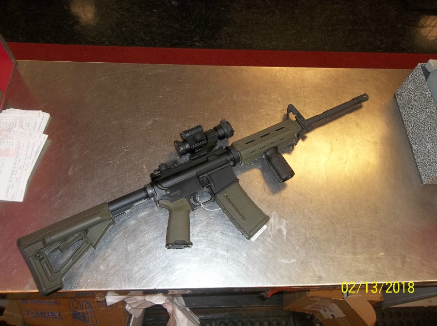 Stag Arms Stag15l Left Handed Semi Auto Rifle W/Vortex Sight. 5.56mm ...