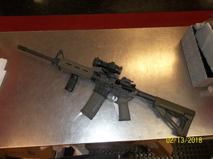 Stag Arms Stag15l Left Handed Semi Auto Rifle W/Vortex Sight. 5.56mm ...