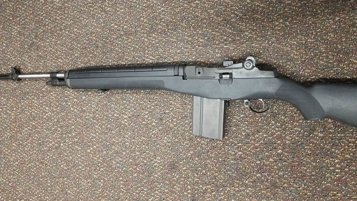 Springfield Armory Us Rifle M1a .308 Semi Auto With Stainless Steel ...